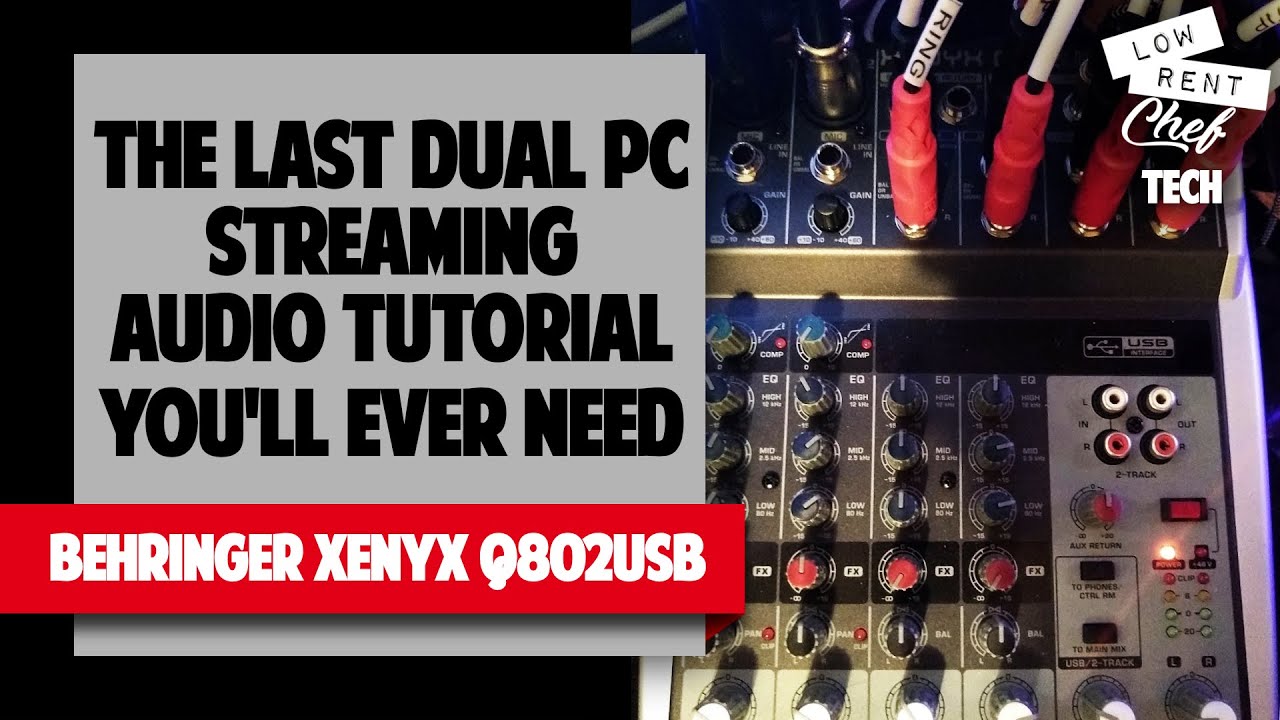 2 PC Twitch/Youtube Live Streaming Audio Tutorial - YouTube