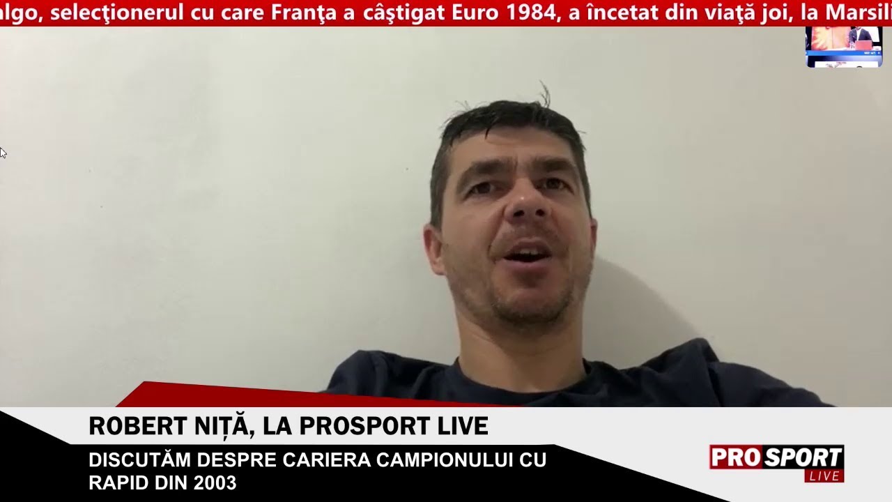 Robert Nita si-a schimbat numele cand era copil ca sa joace la Steaua ...