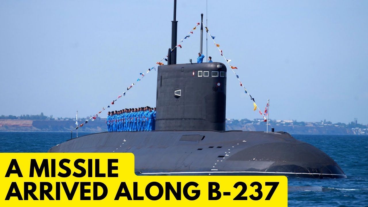 Ukrainian missile launchers hit the Russian submarine B-237 "Rostov on ...