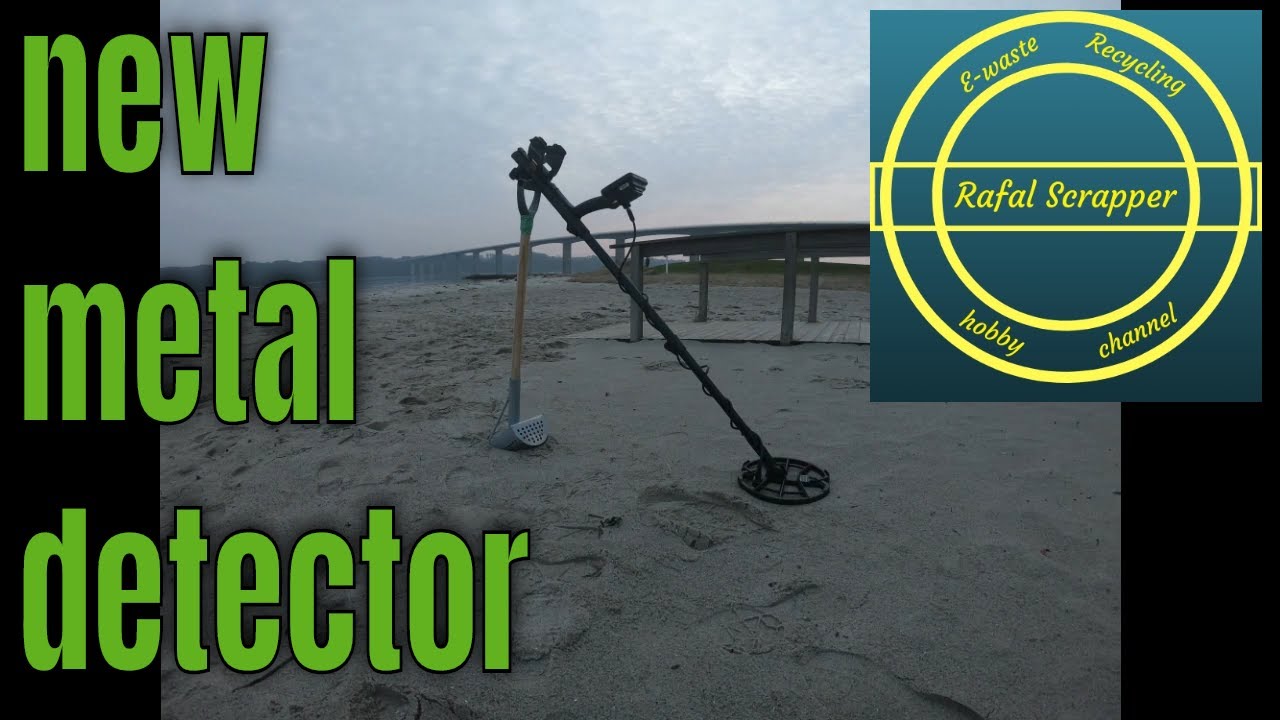 first quick test of new metal detector - YouTube