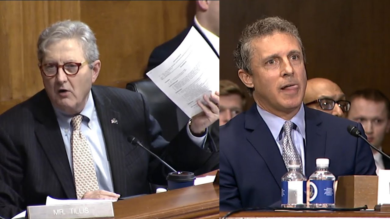 Sen. Kennedy questions Biden assistant AG nominee Hampton Dellinger 7 ...