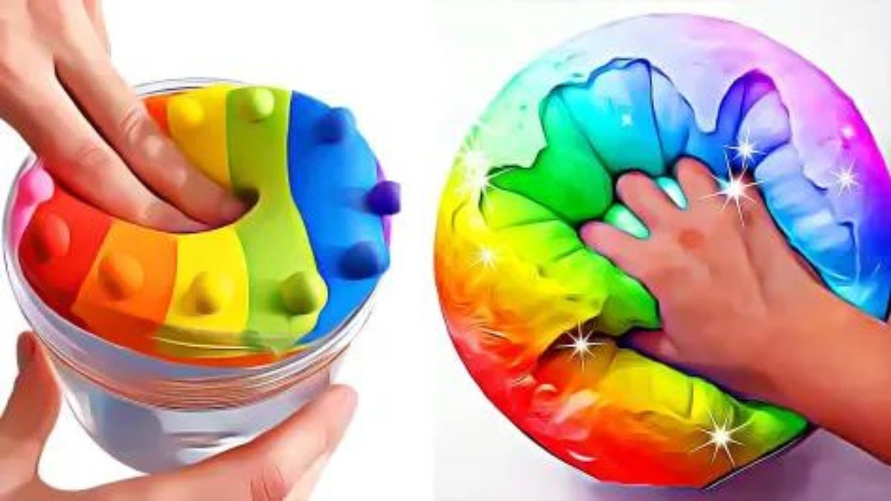 Oddly Satisfying Video For Relaxation || Satisfying Slime Videos ...