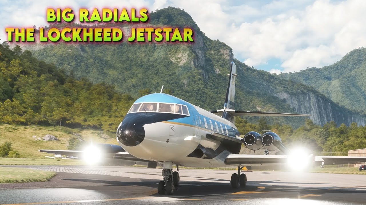 Big Radials - The Lockheed JetStar 3D Model | Payware Plane MSFS ...