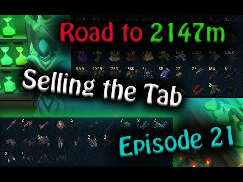 Runescape - Road to 2147m l Episode 21 - Selling the Tab! - YouTube