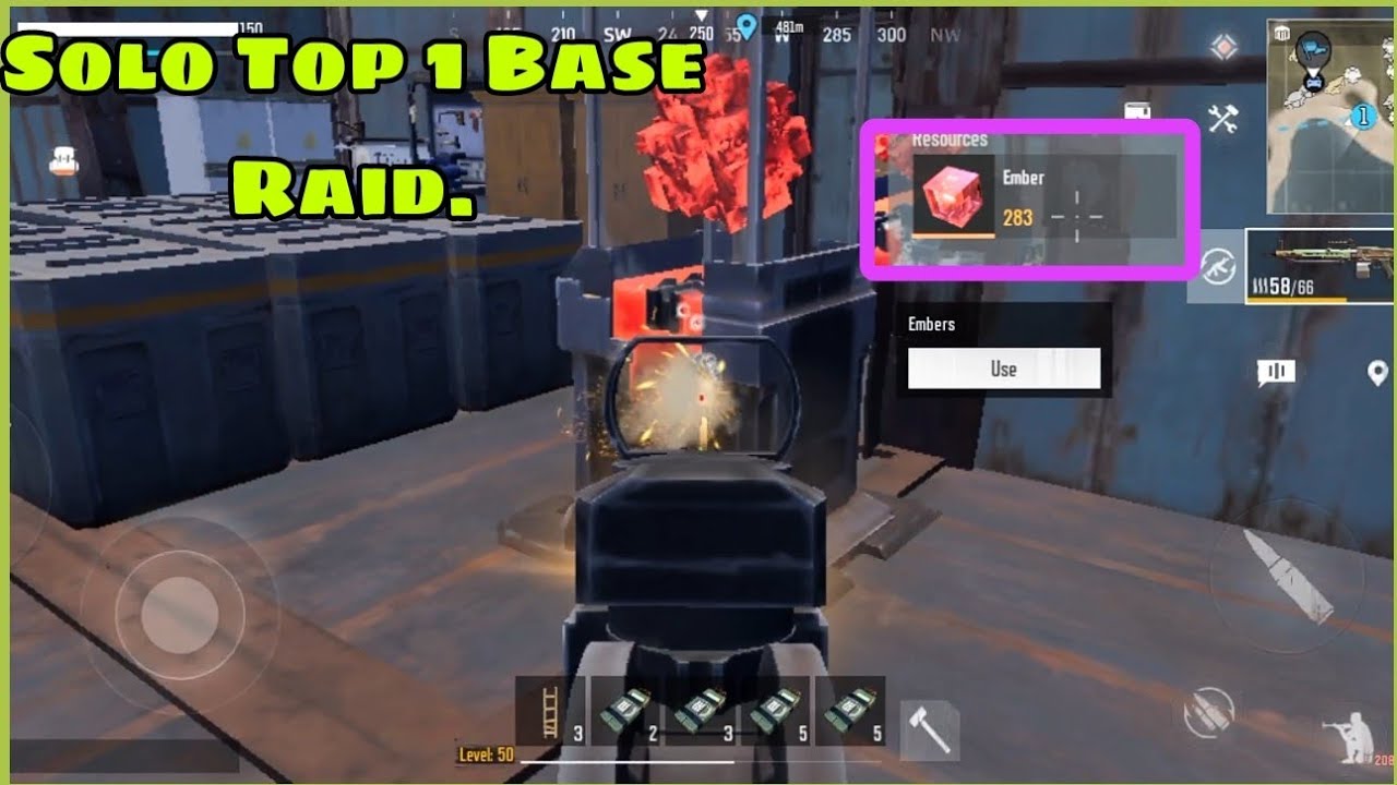 Top 1 Solo Base Raid || Got 280+ Embers || Mission Evo Base Raid ...