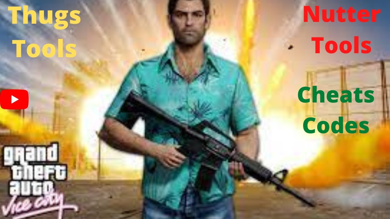 Gta Vice City | ThugsTools | NutterTools | Cheats | Fight With Police ...
