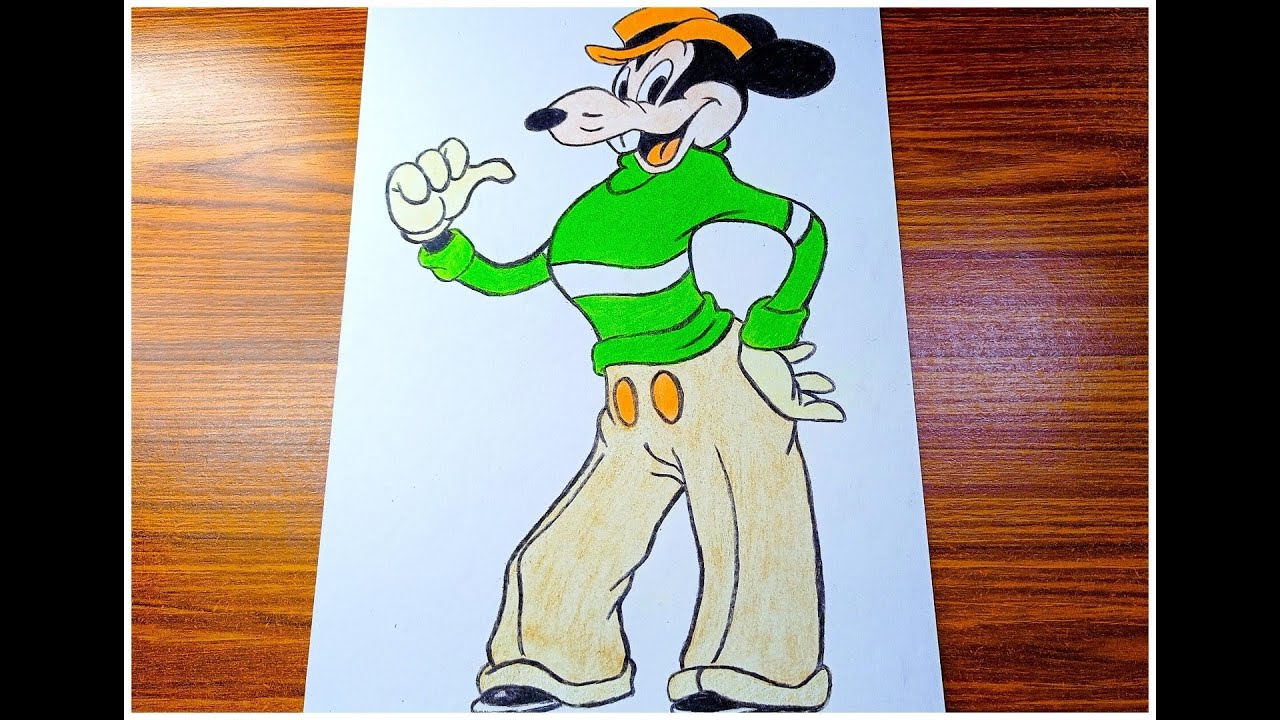 Drawing Mortimer Mouse Using Color pencils. - YouTube