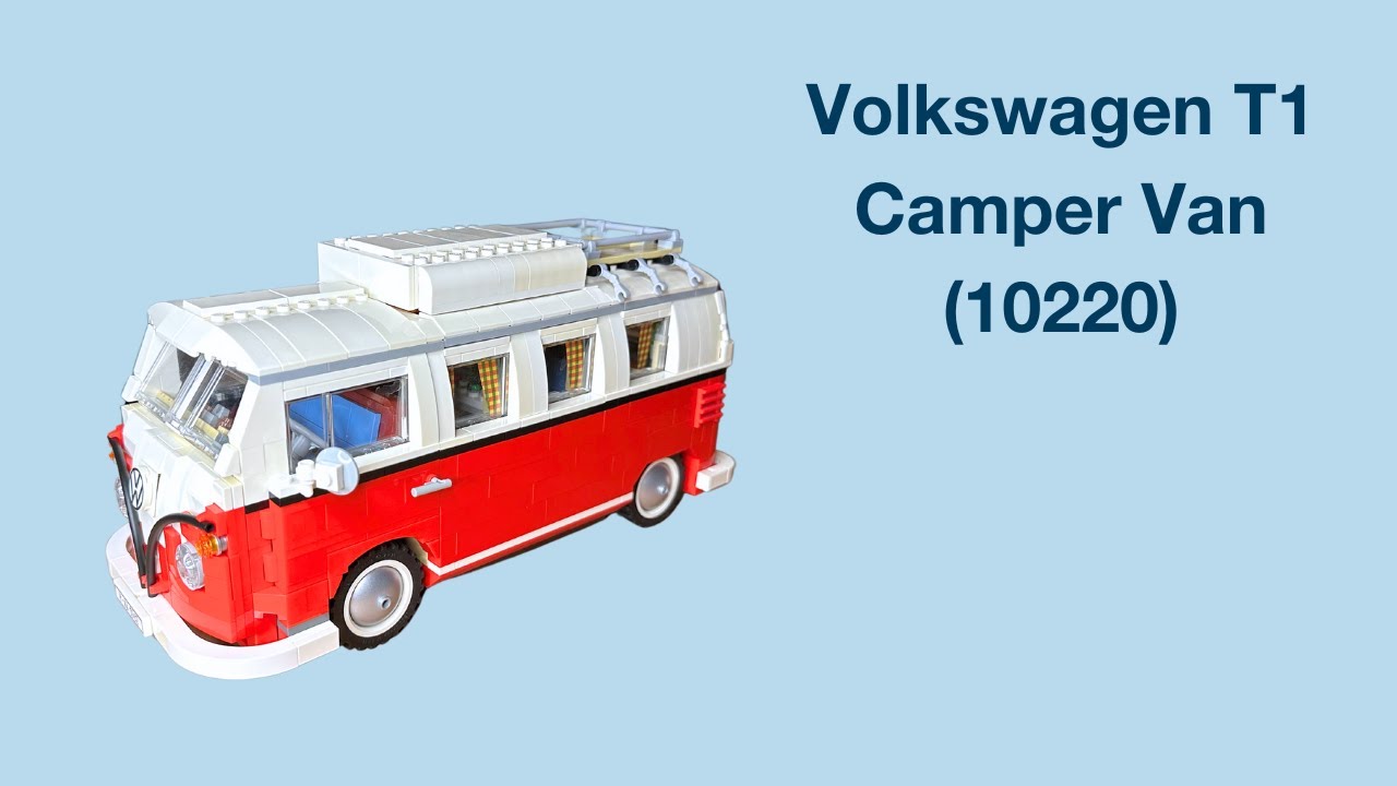 Building Lego - Volkswagen T1 Camper Van (10220) - YouTube