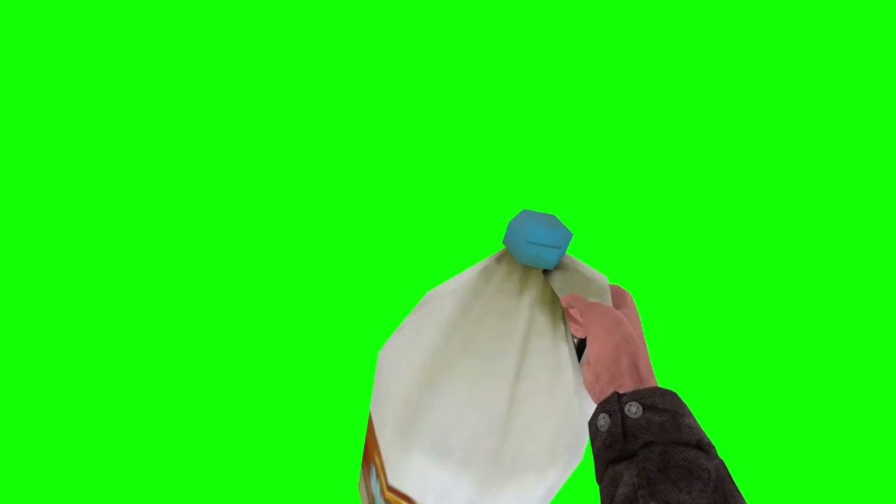 Drinking Bleach Bottle in First Person [GREEN SCREEN] - YouTube