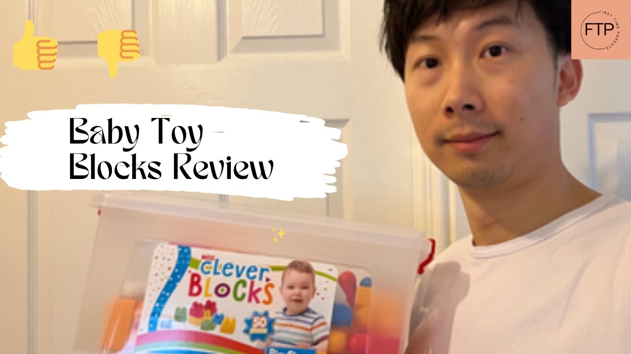 Baby/Toddler Toy Blocks Review - Maxi Clever Blocks - YouTube