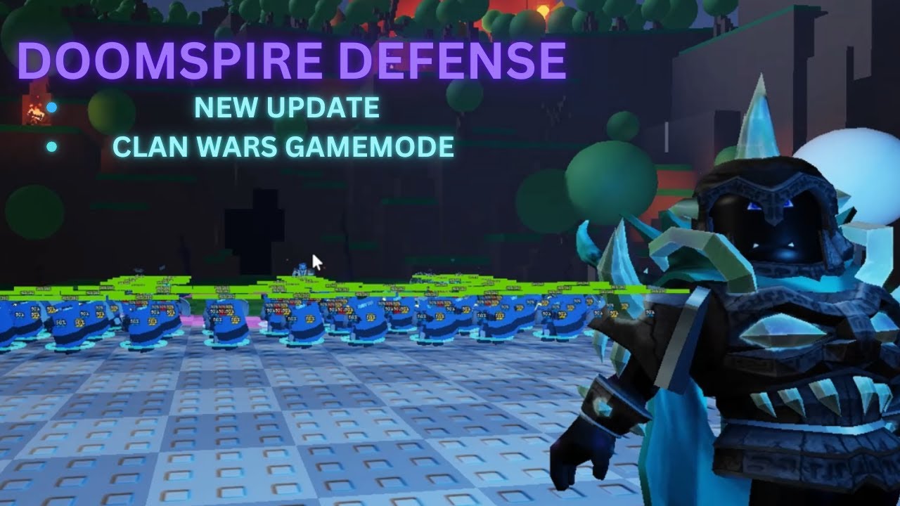 Doomspire Defense | The New EVIL Update in Doomspire Defense Roblox ...
