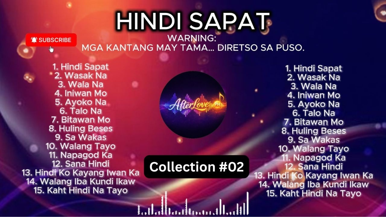 💔 【HUGOT SONGS #03】 – “HINDI SAPAT” | OPM Hugot Ballad | Sad Tagalog ...