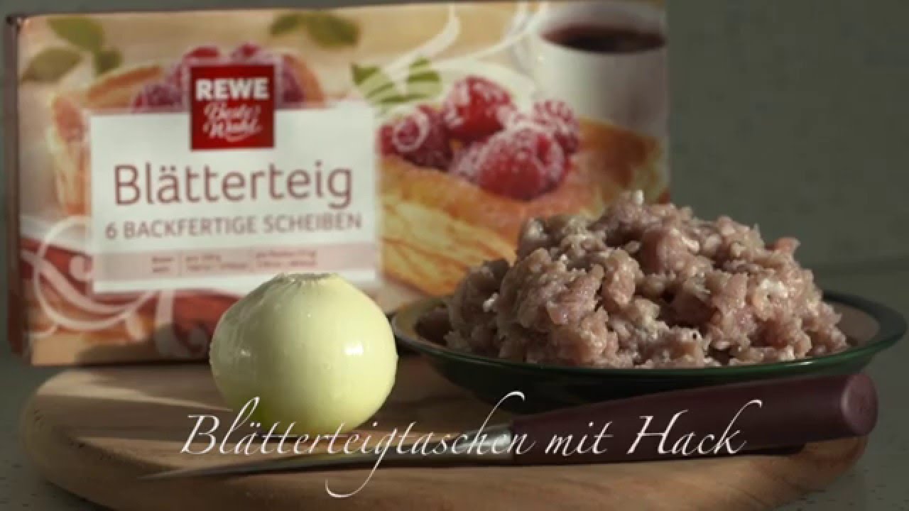 SAMSA SUPER HACKFLEISCH REZEPT Gehacktes in Blätterteig Schnell und ...
