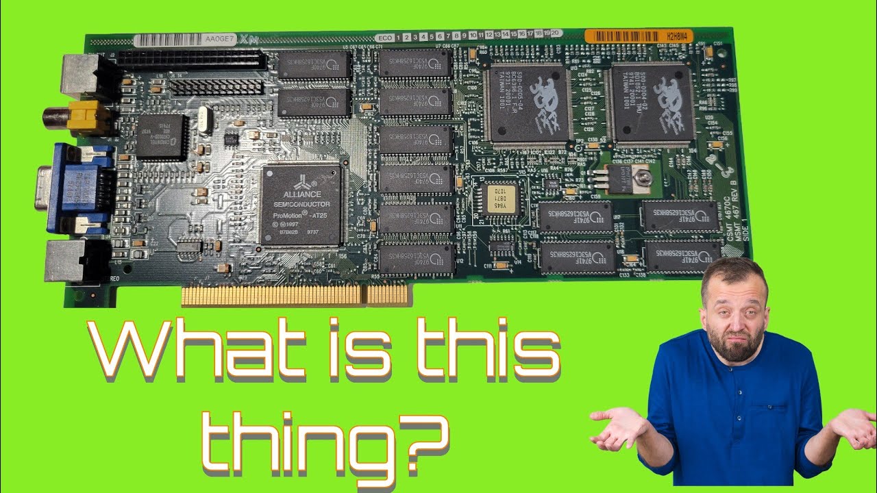 A Mysterious 3DFX Voodoo Card - YouTube