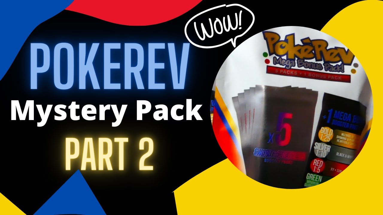 PokeRev Mystery Packs Opening PART 2!!! - YouTube