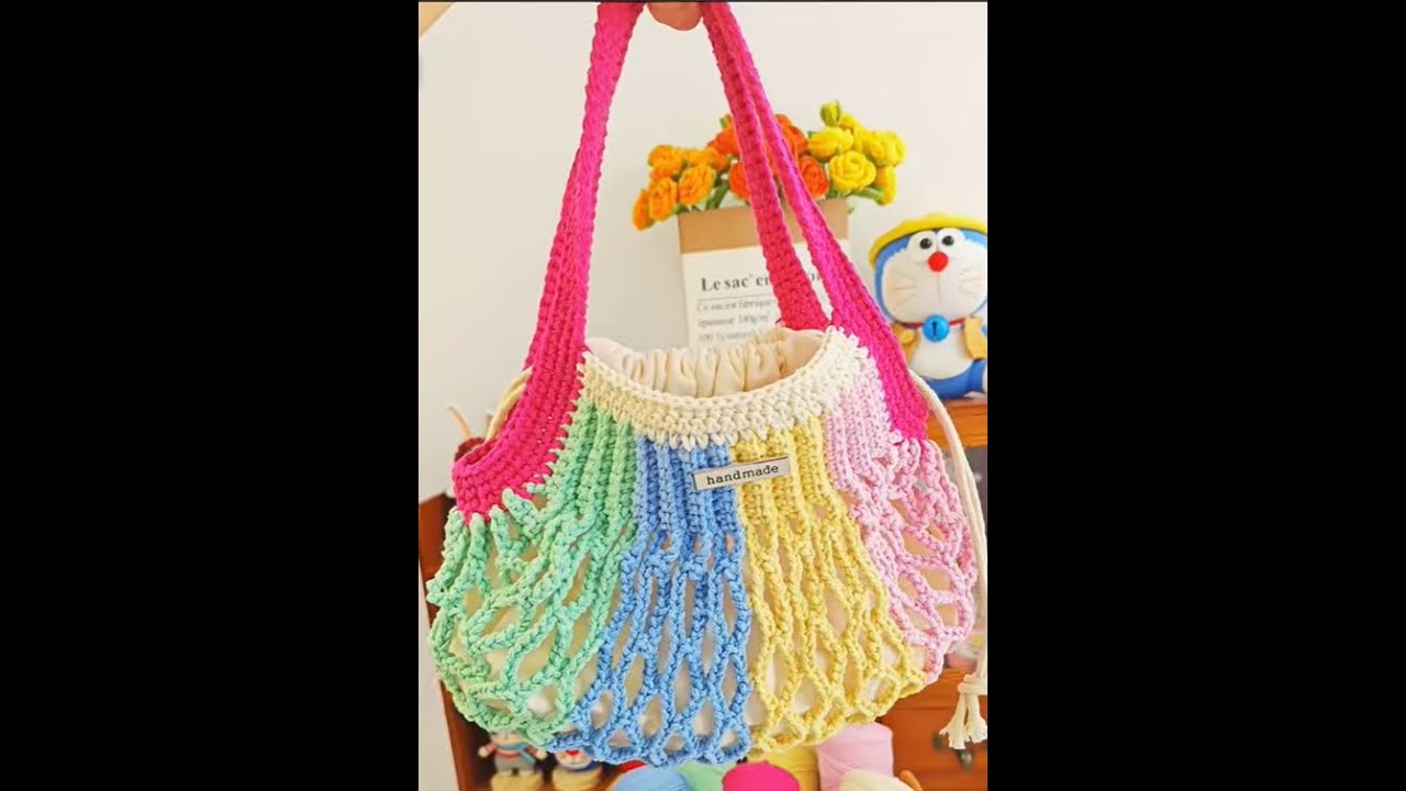 How to Crochet bag for Beginners : A Complete Guide,Easy to learn - YouTube