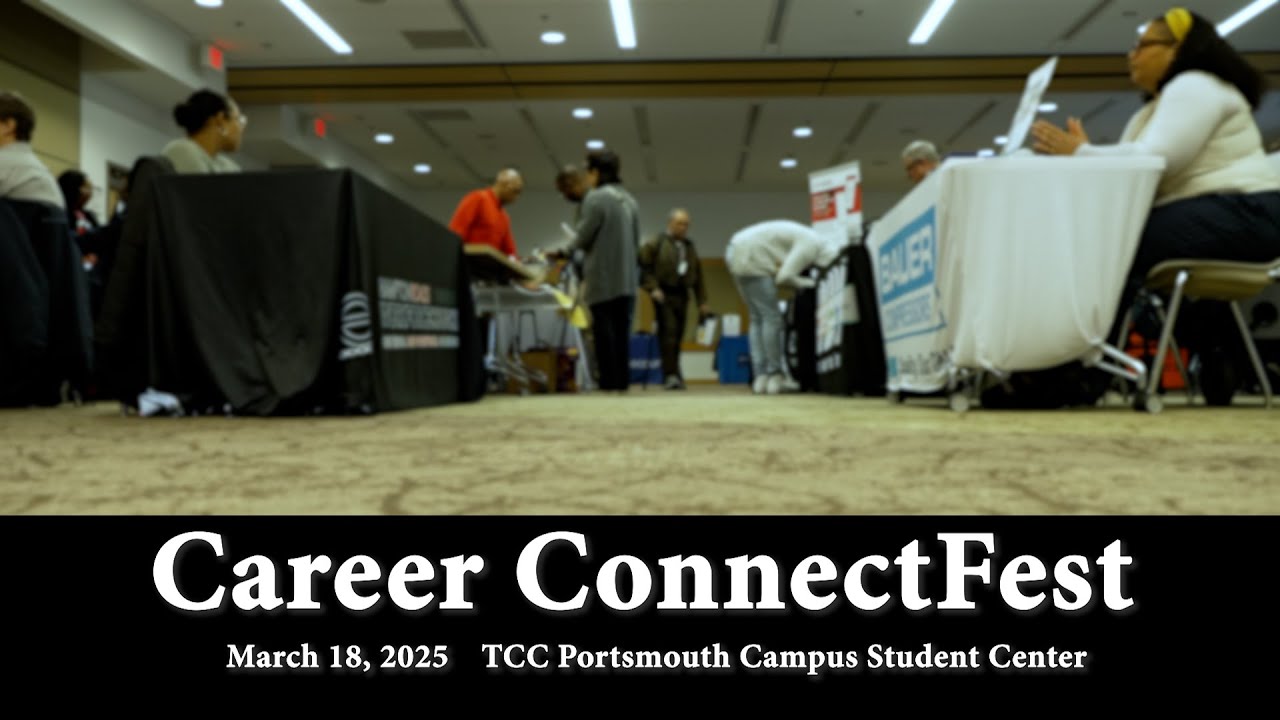 ConnectFest Job Fair At TCC March 18, 2025 Portsmouth Virginia - YouTube