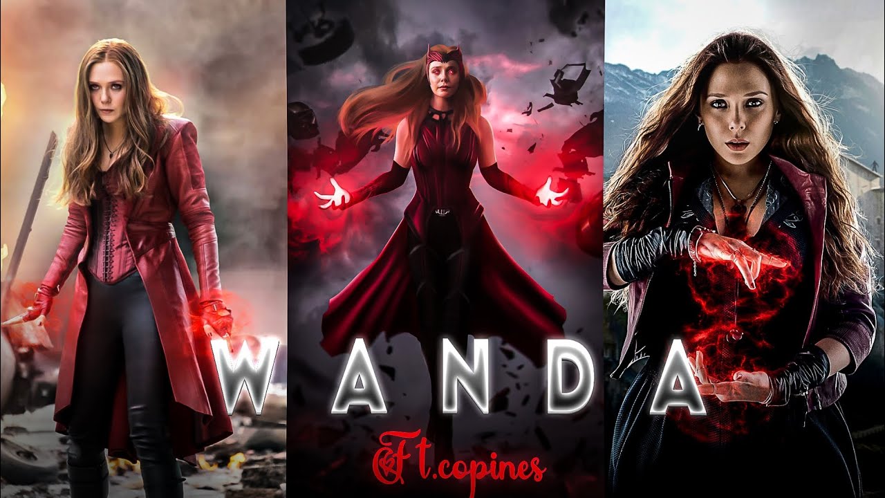 WANDA 4K EDIT FT.COPINES MARVEL STUDIOS - YouTube