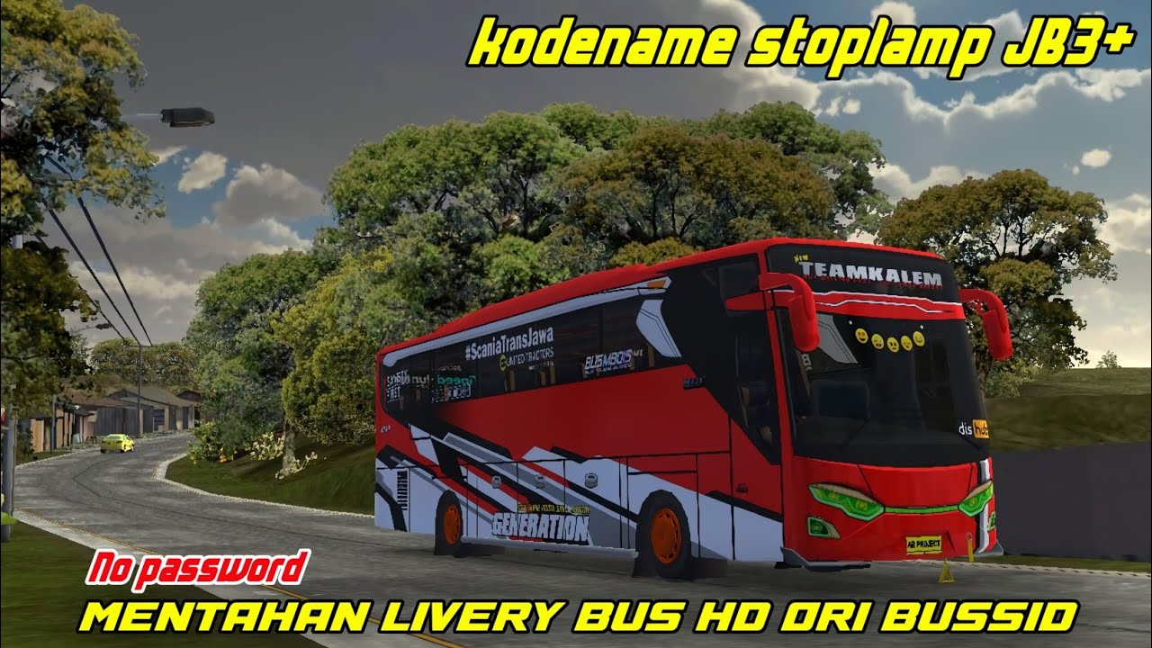 Share!!! | Mentahan Livery Bus HD ORI BUSSID | 3D effek jb3+ voyager ...