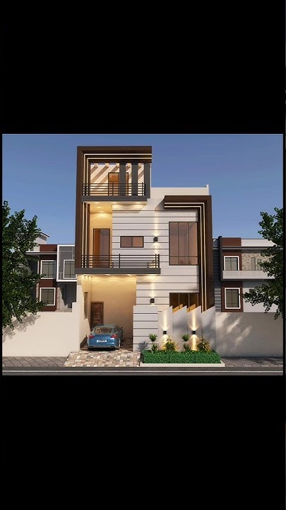 22 x 35 house design | 22 by 35 3D house design with car Parking 2bhk.# ...