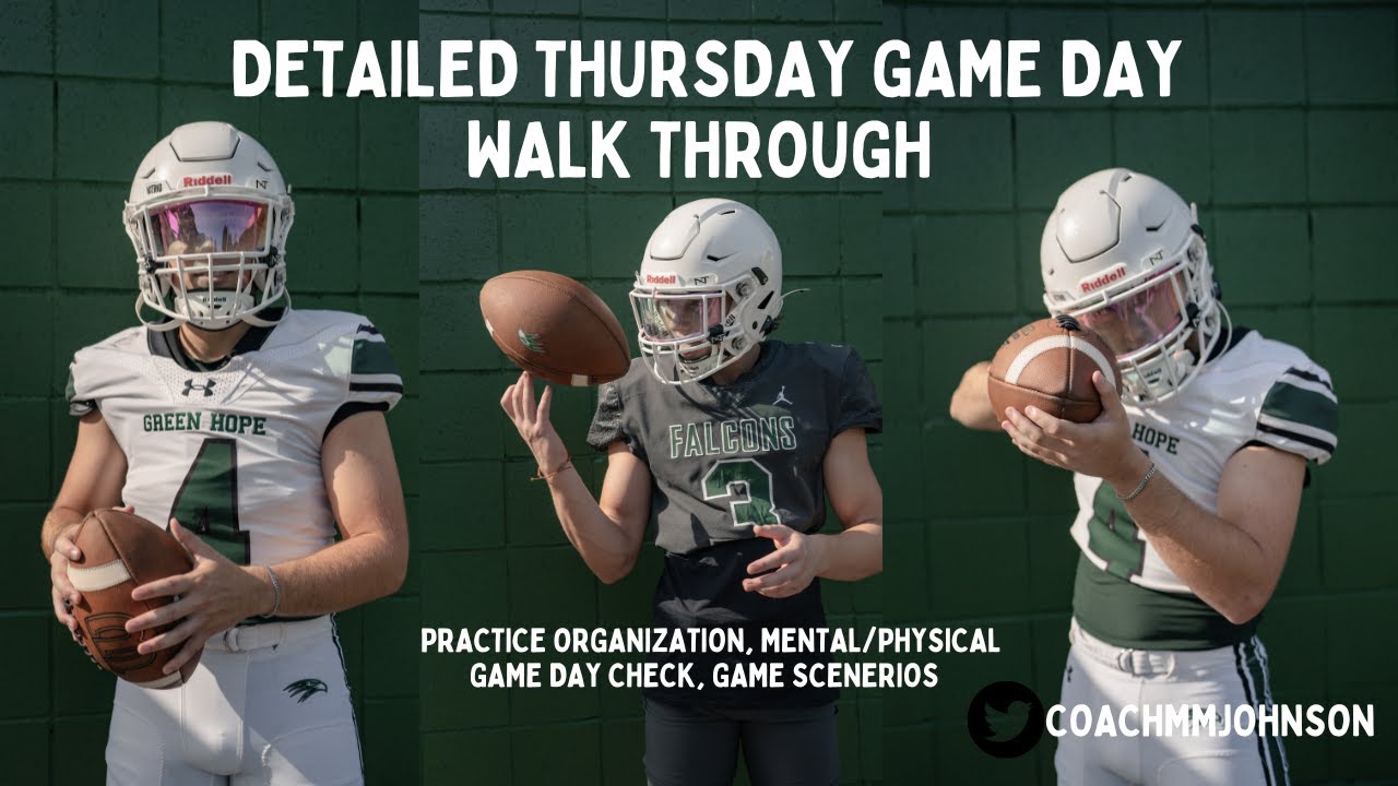 Detailed Thursday Game Day Walkthrough - YouTube