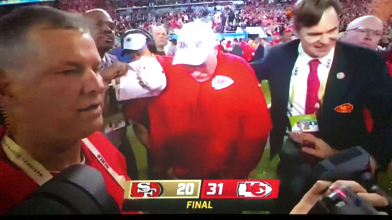 Super Bowl 54 Champions winning moment! - YouTube