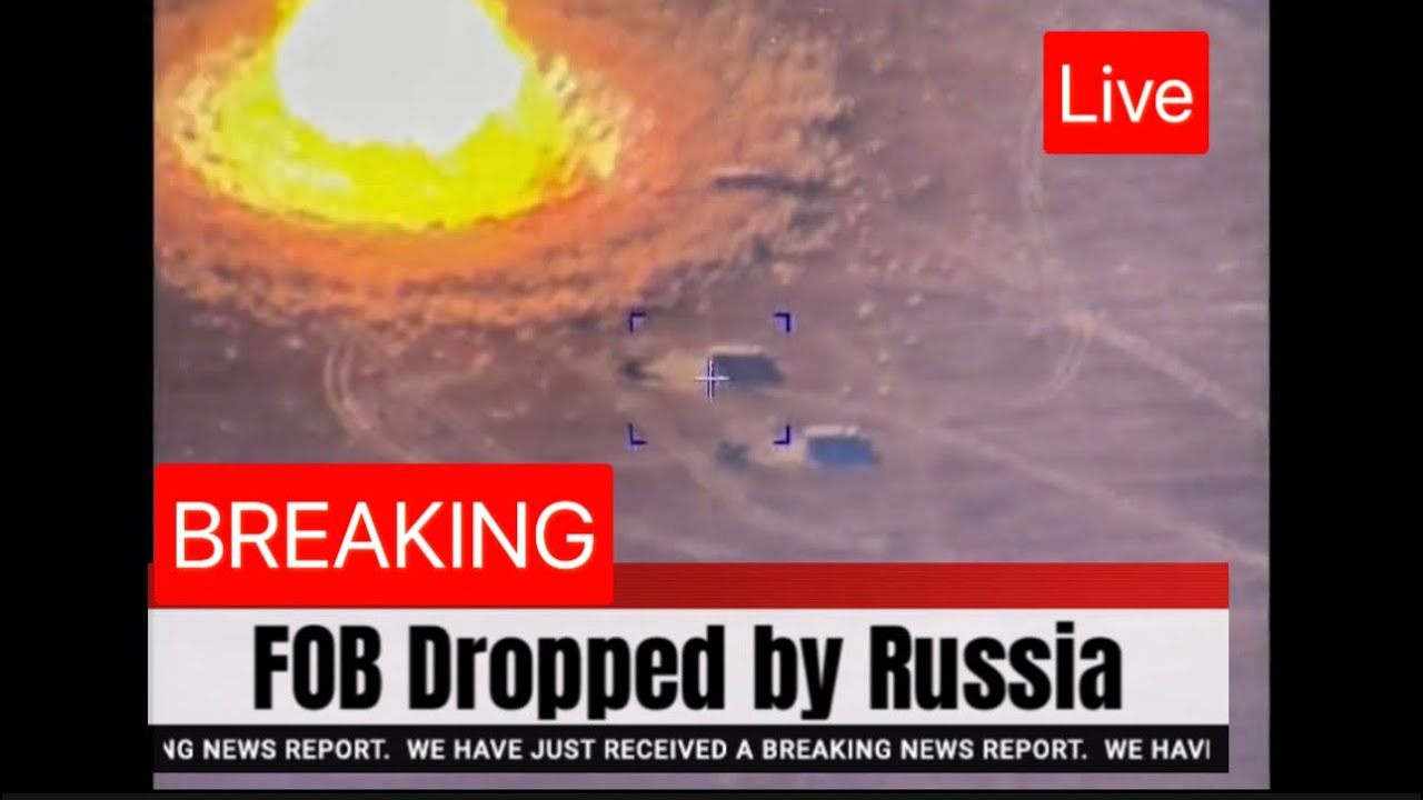 FOB Dropped by Russia at Ukrainian Artillery Unit | Ukraine war ...