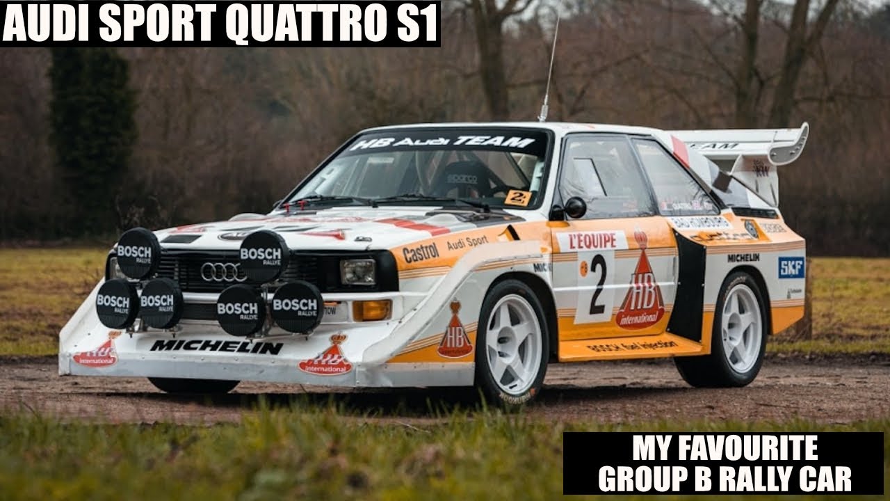 AUDI SPORT QUATTRO GROUP B RALLY CAR - YouTube