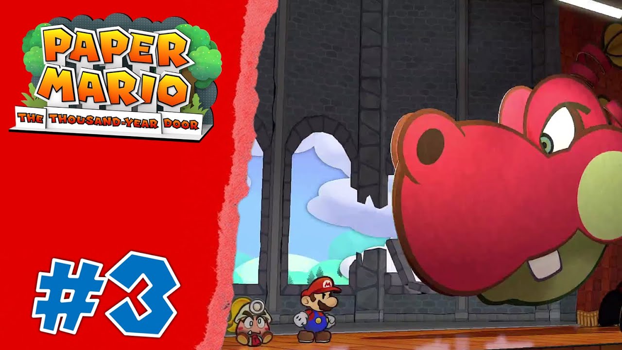 Paper Mario: The Thousand-Year Door Remake #3 | Hooktail Havoc - YouTube