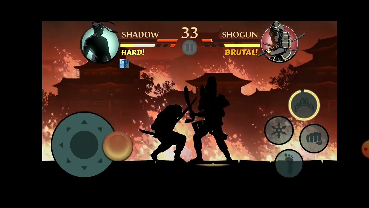 defeating shogun Shadow fight 2 | killing shogun | sf2 | shadow fight 2 ...