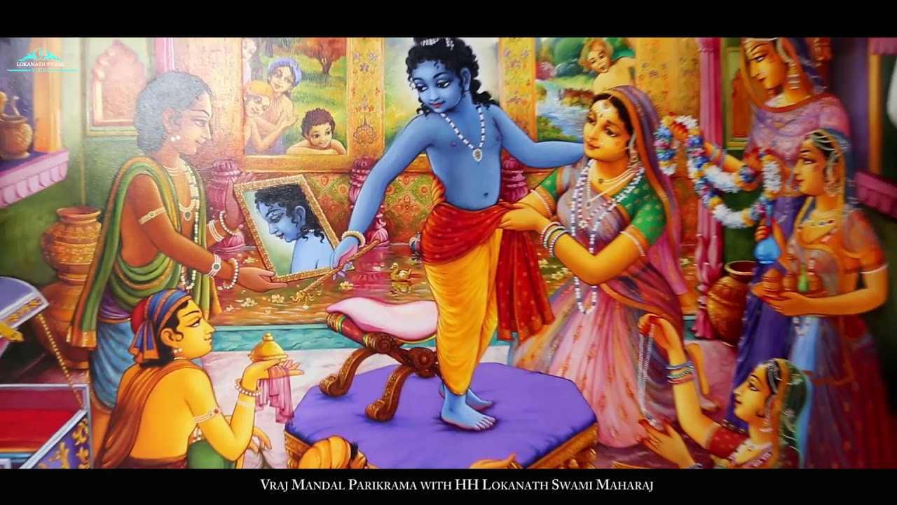 Vraj Mandal Parikrama at New Vraj Dham By HH Lokanath swami on 13 June ...