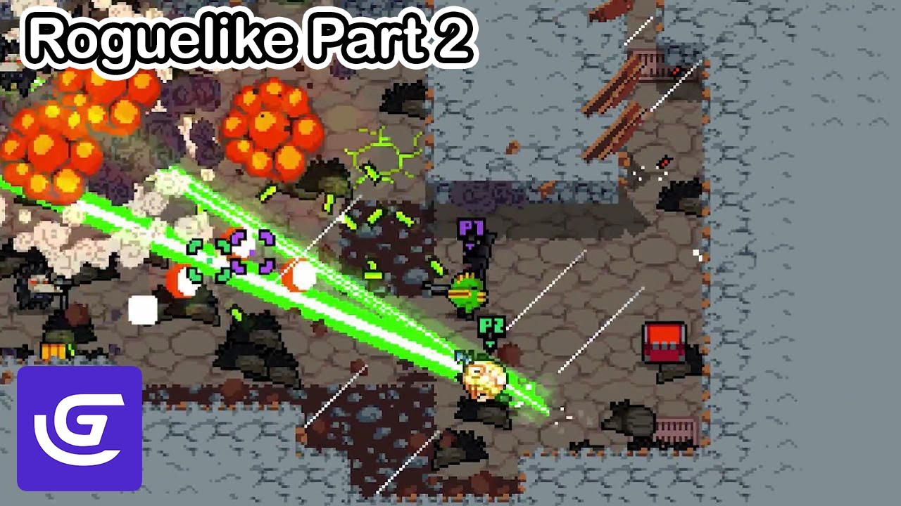 How To Make A Roguelike In GDevelop! (Part 2 - Enemies) - YouTube