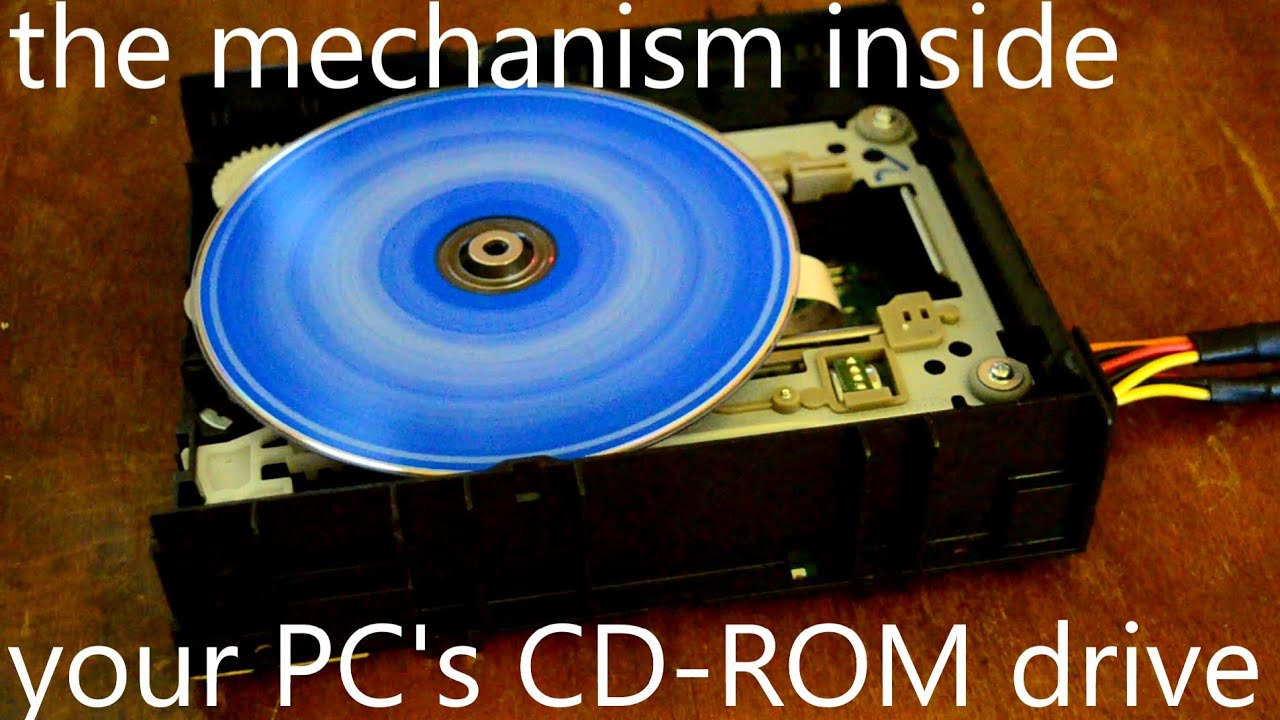 PC optical drive teardown and mechanism demo: Teardown Tuesdays Ep.1 ...