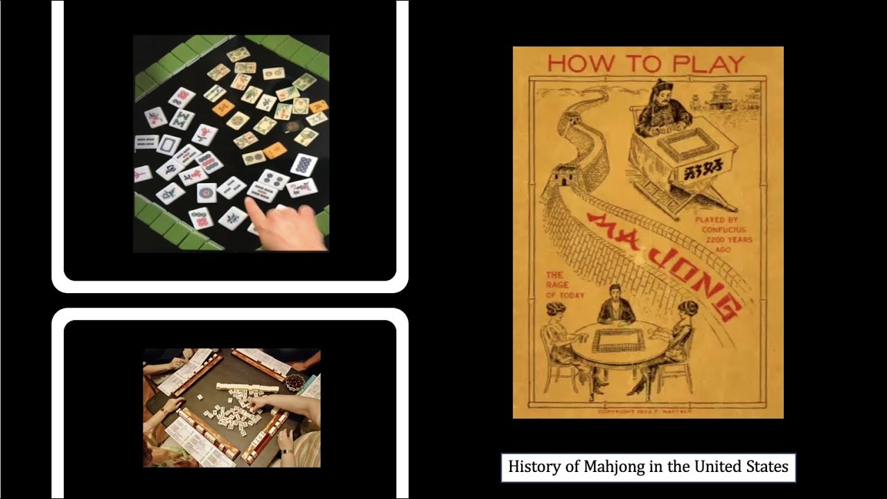 1085 History of Mah Jong in the United States - YouTube
