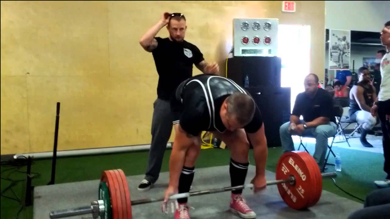 Joey Serio, Deadlift, 540 pounds, Mississippi State Championship, 05-03 ...