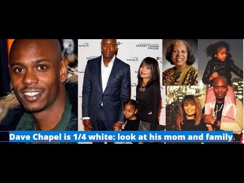 Dave Chapelle ethnicity. The comedian is 1/4 white: look at his bircial ...