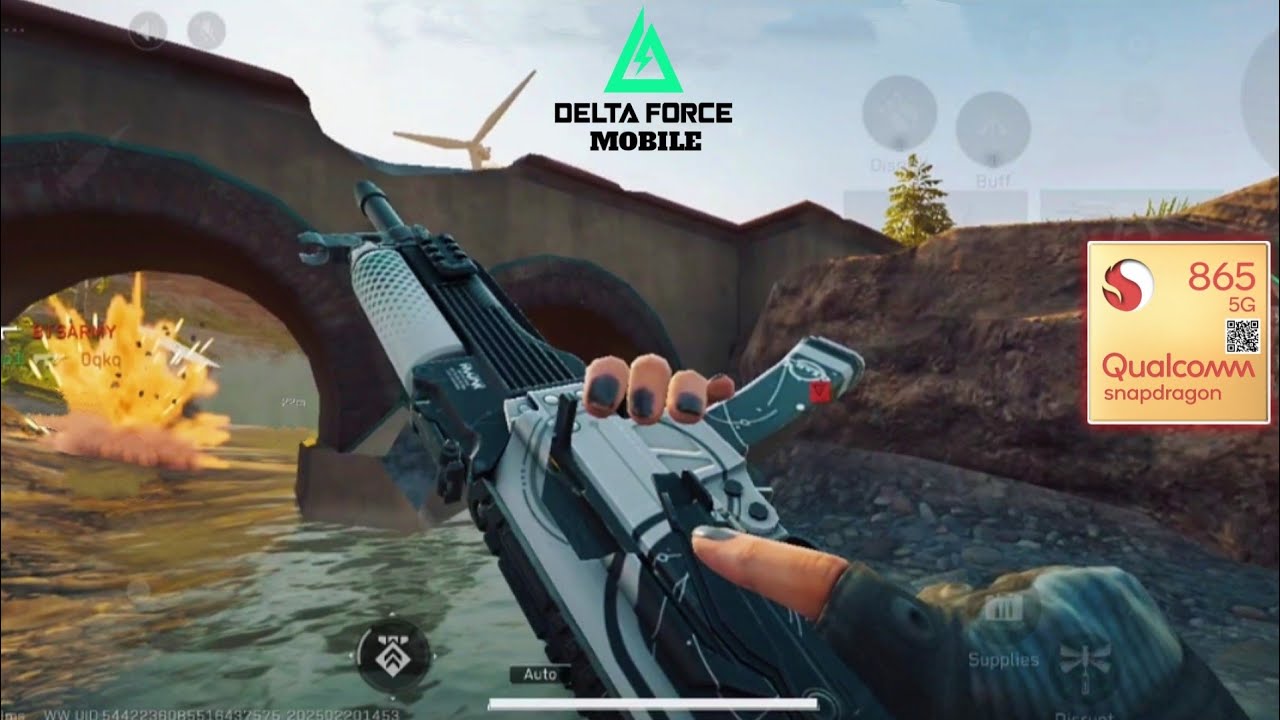 DELTA FORCE MOBILE ON SNAPDRAGON 865 MAX GRAPHICS BETA GAMEPLAY ...