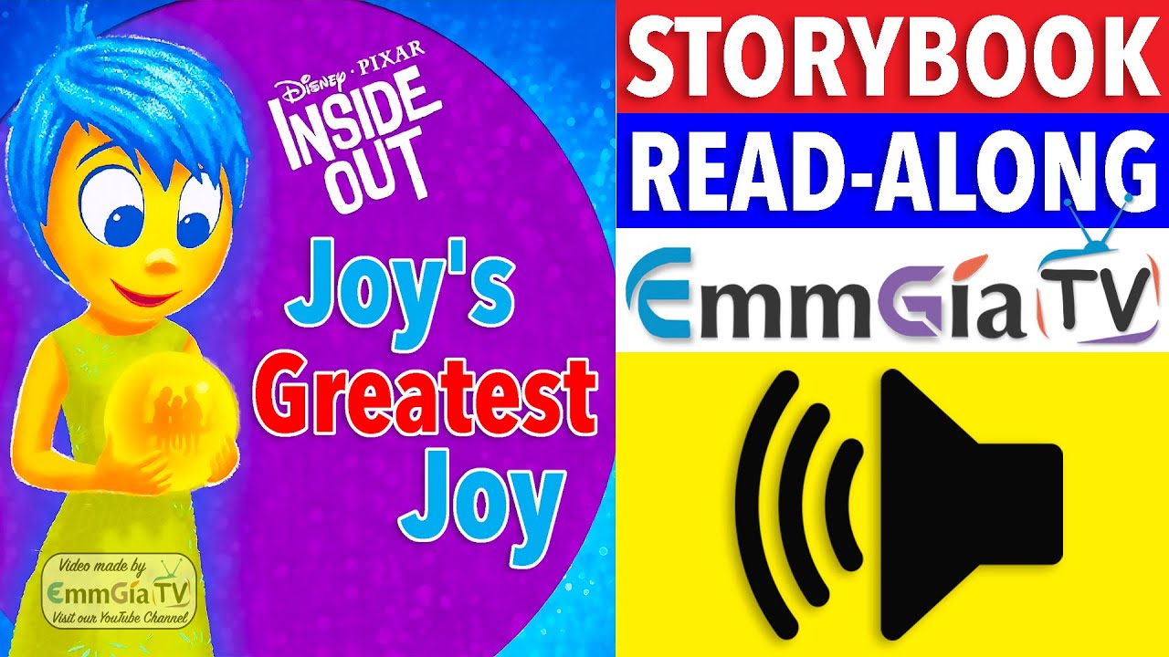 Inside Out Read Along Storybook | Joy's Greatest Joy - YouTube