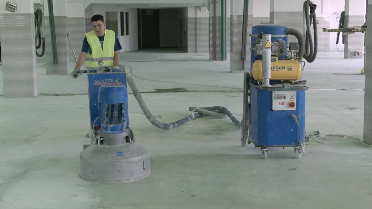 Укладка полимерного покрытия Flowcoat SF41 - YouTube