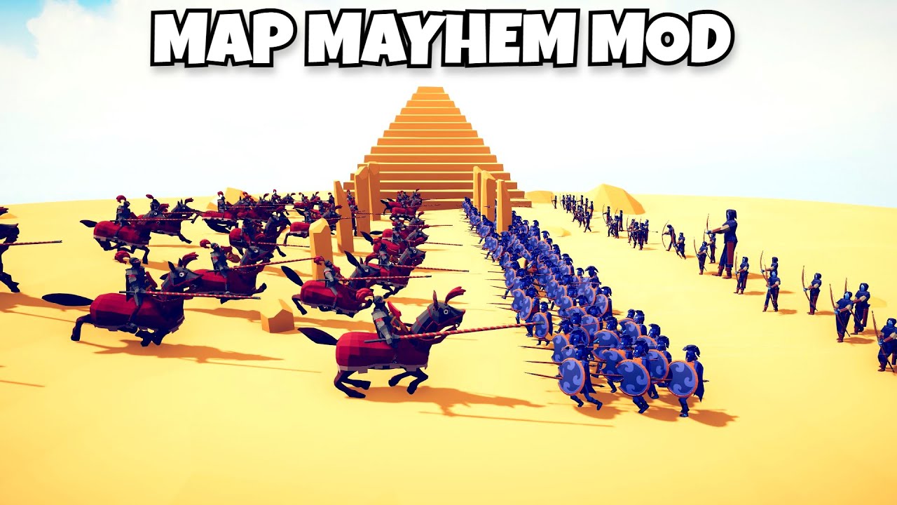MAP MAYHEM MOD SHOWCASE - Totally Accurate Battle Simulator TABS Modded ...
