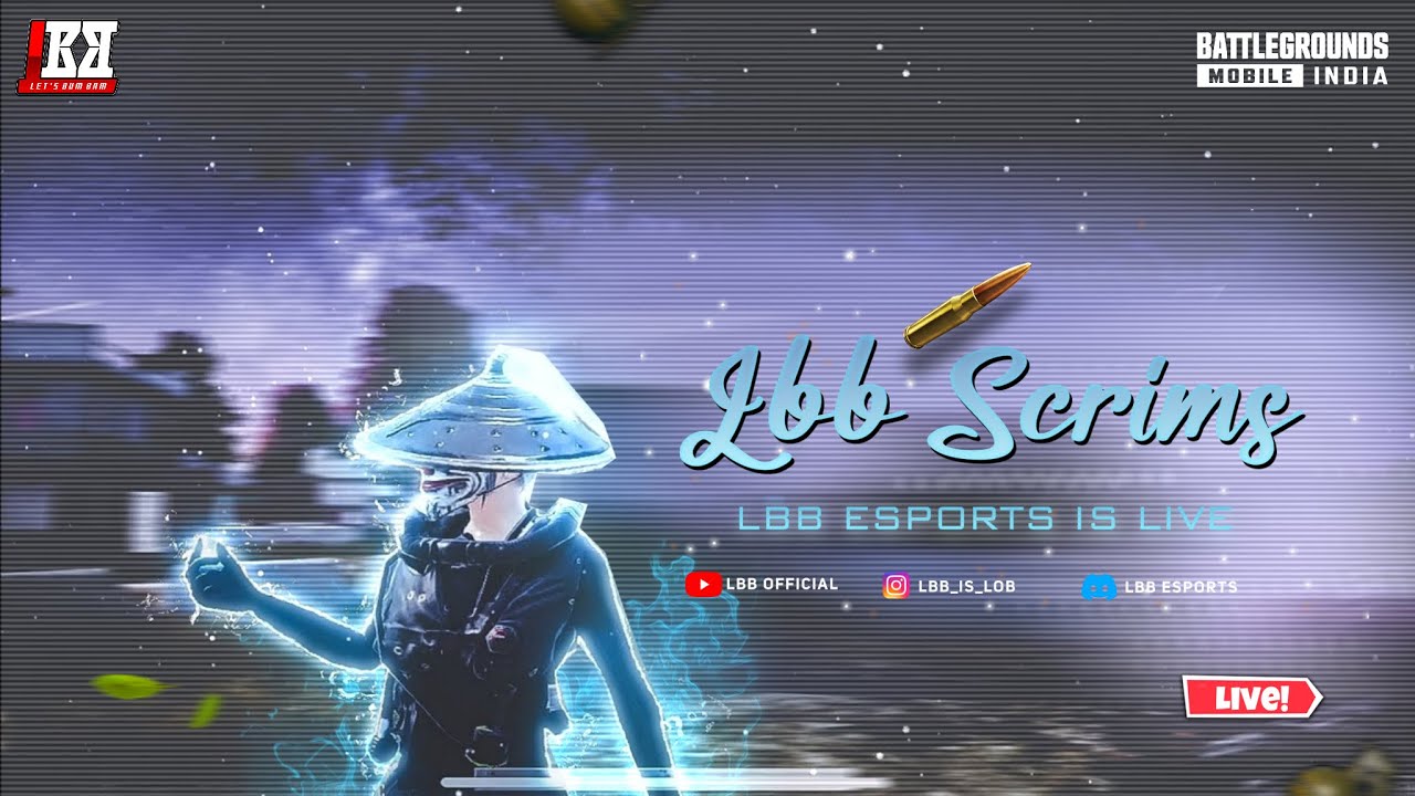 LBB SCRIMS 1-12 AM || LIVE 🔴 || LBB ESPORTS - YouTube