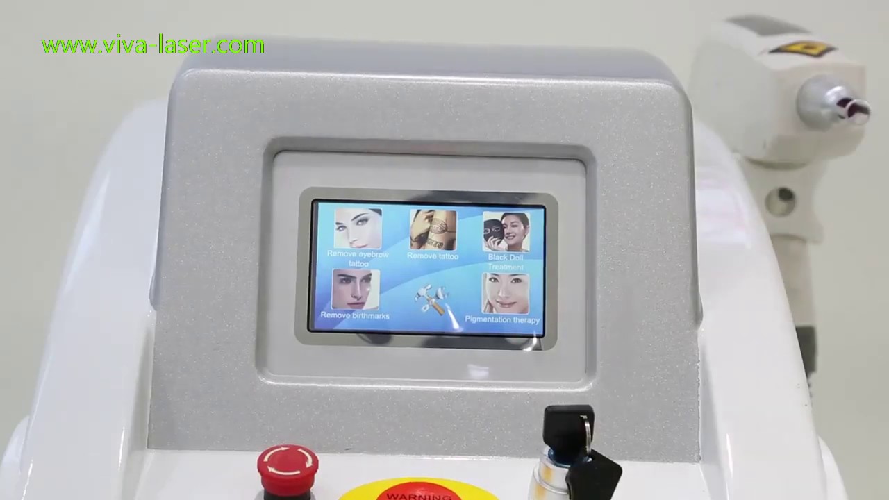 Nd yag laser carbon facial machine - YouTube