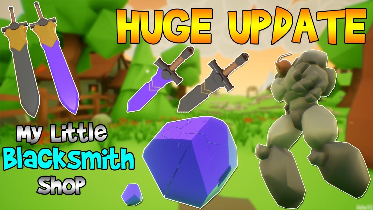 THE GOLEM IS ALIVE, MINING & NEW WEAPONS?! HUGE UPDATE!!| My Little ...