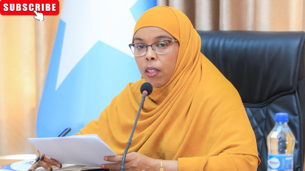 Hadaljedinta Senator Deeqa Xasan Xuseen ee Kulanka Guddiga iyo Wasir ...