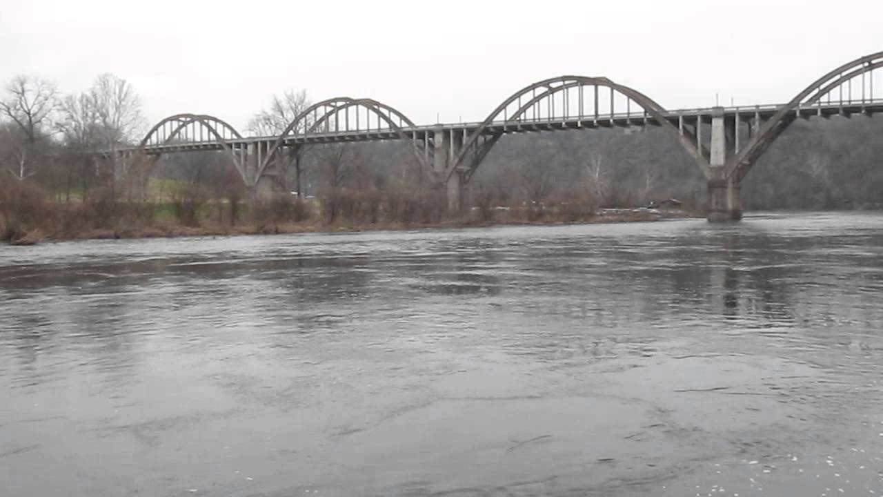 🚂 Railroad Bridge & R. M. Ruthven 🌈 Rainbow Arch Bridge over the White ...