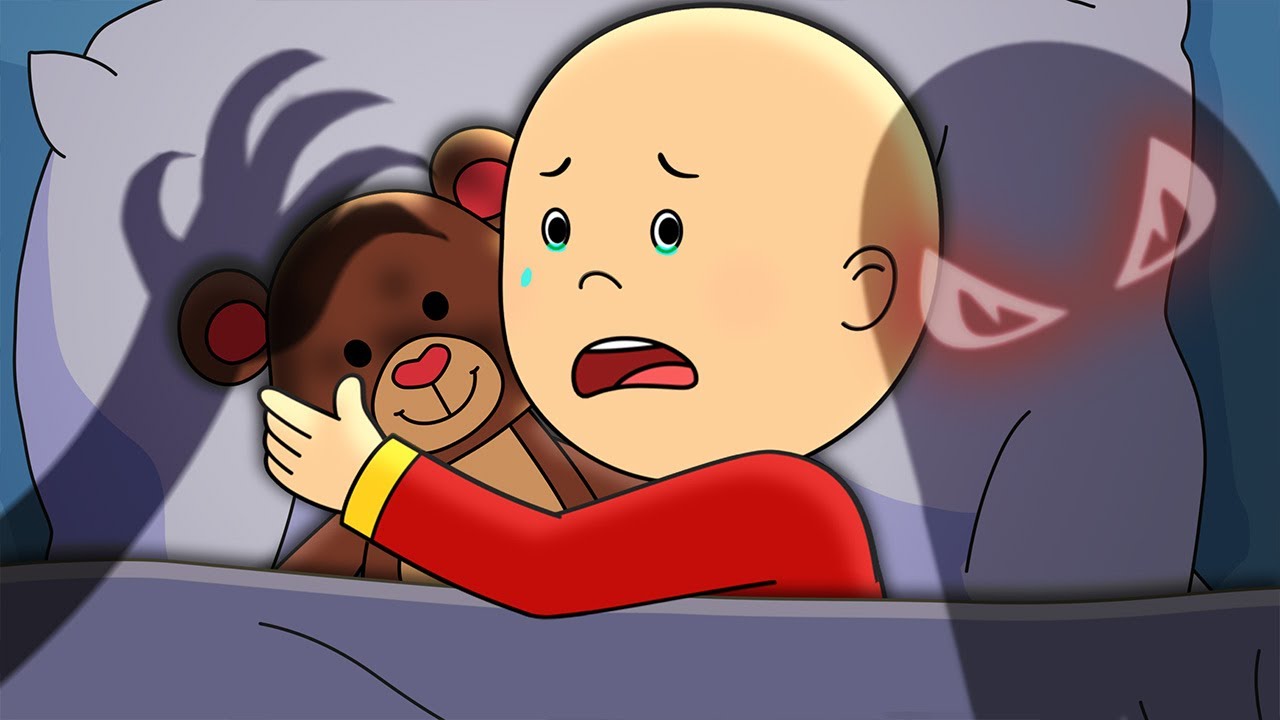 😱 Caillou Has A Nightmare 😱 | Cartoons for Kids | Caillou's New ...
