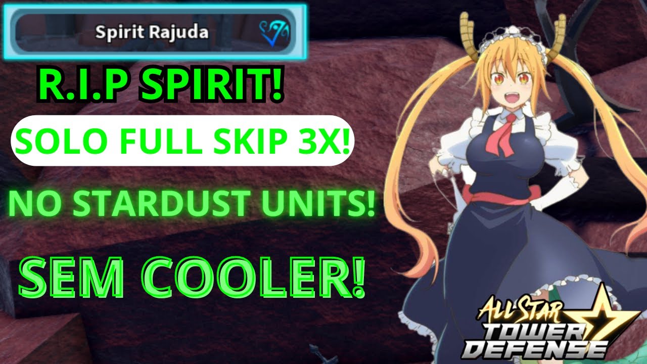 R.I.P SPIRIT RAID! NOVA UNIDADE DE CODE OP! - ALL STAR TOWER DEFENSE ...