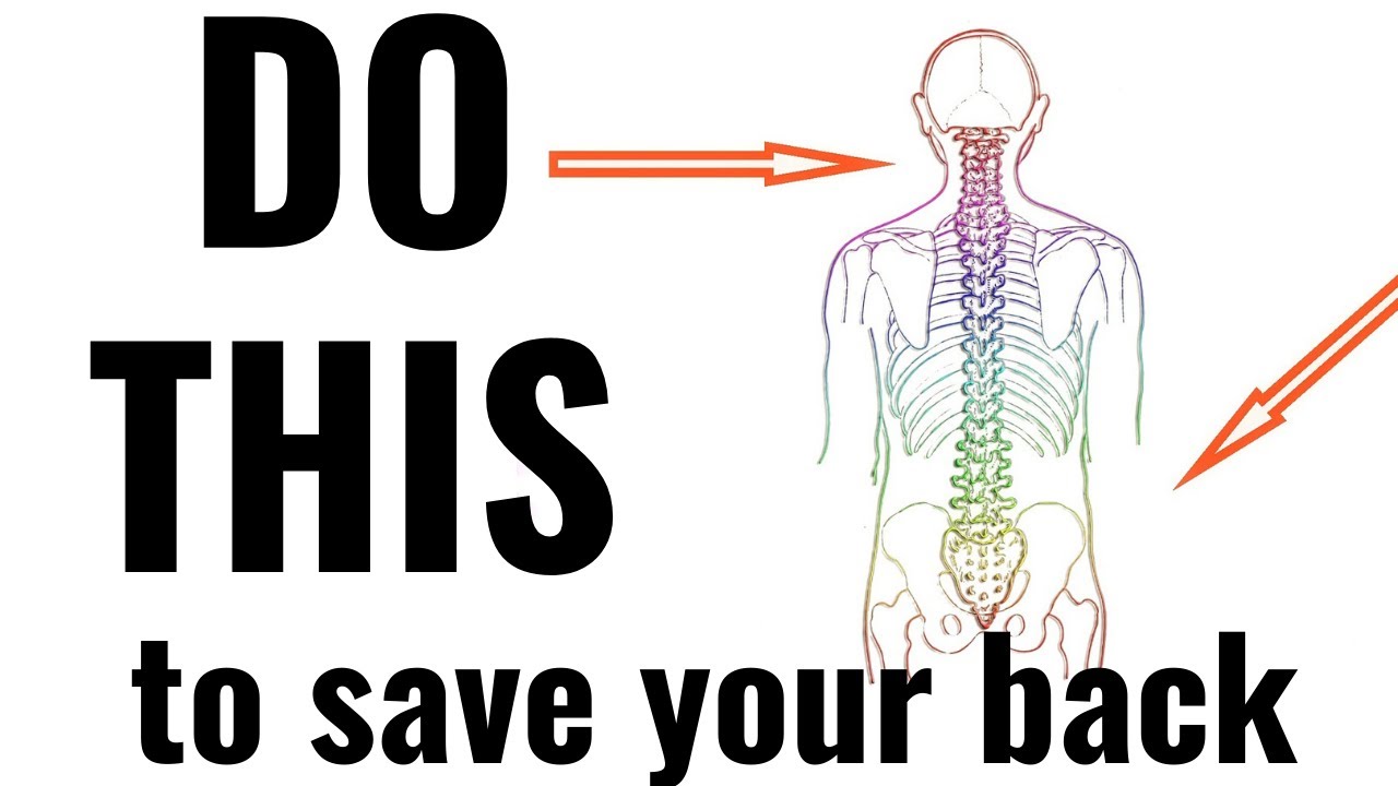 Do this to save your back! - YouTube