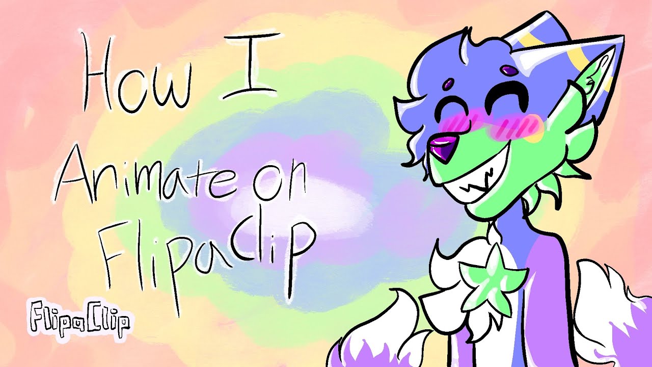 How I animate on FlipaClip - YouTube