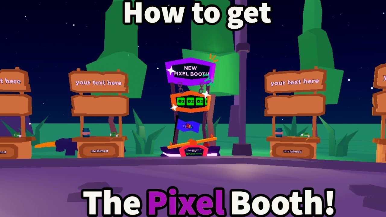 How To Get The New "Pixel Playground" Booth in Pls Donate! - YouTube